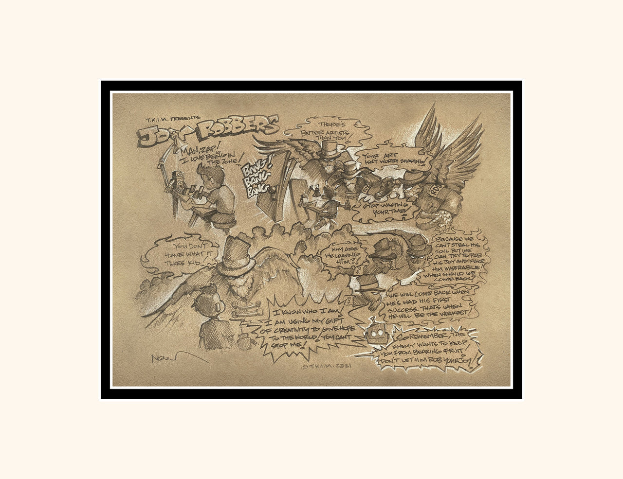 Joy Robbers – Noah Fine Art