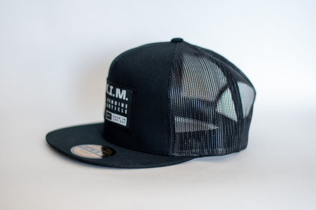 T.K.I.M. Twill Trucker Snapback – Noah Fine Art