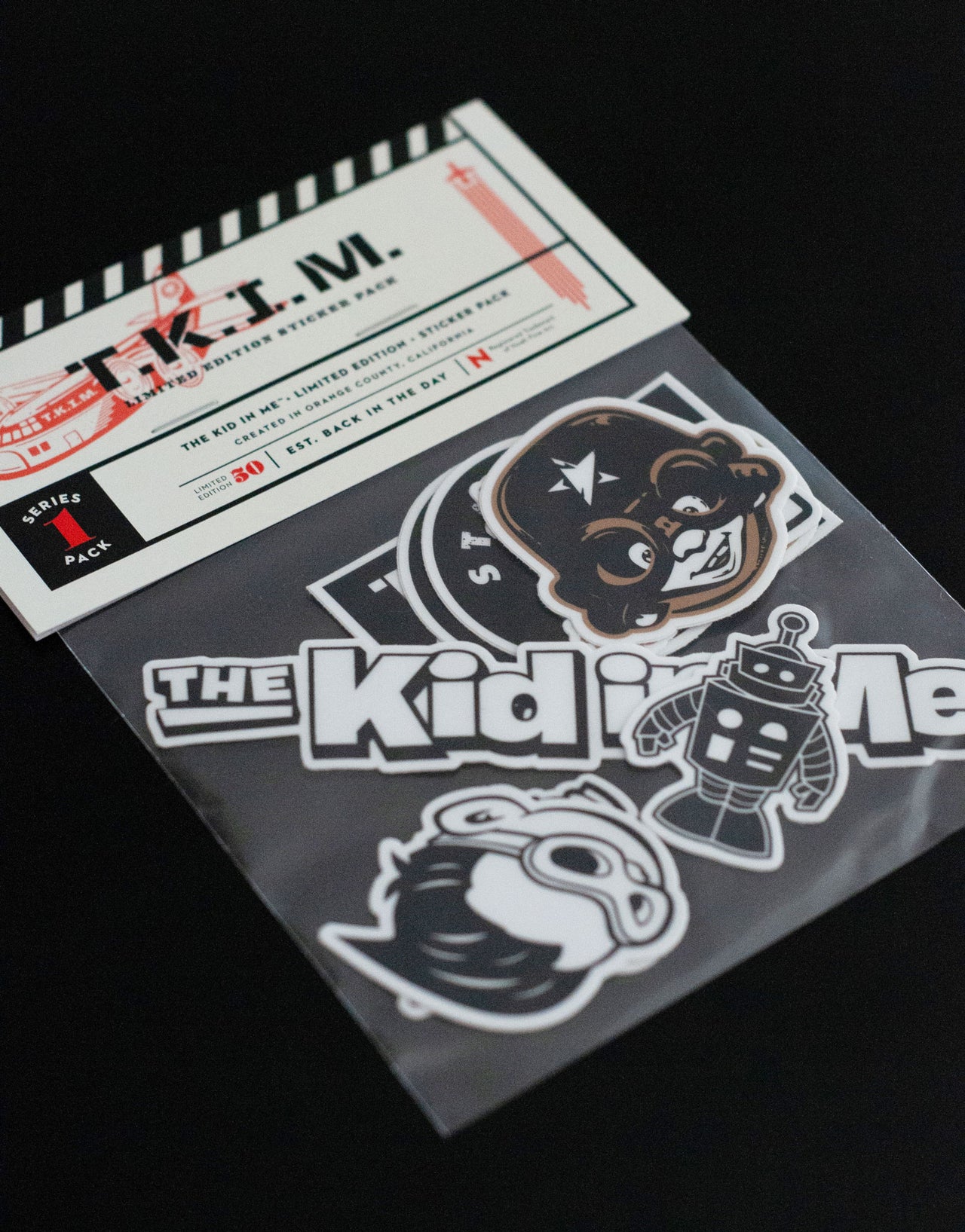 Limited Edition T.K.I.M. Sticker Pack - Series #1 – Noah Fine Art