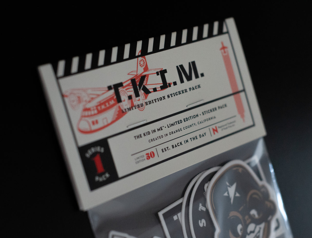 Limited Edition T.K.I.M. Sticker Pack - Series #1 – Noah Fine Art